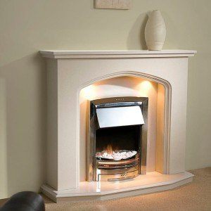 York Natural Stone Fireplace | Hagley Stoves & Fireplaces